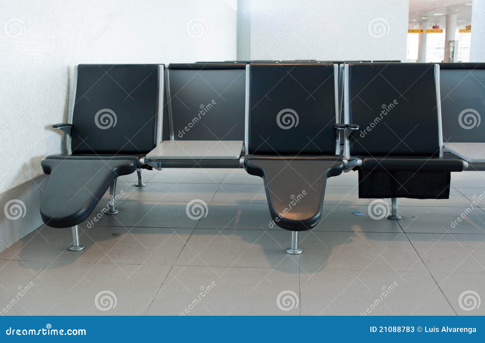 Airport seats stock image. Image of area, metal, boarding - 21088783