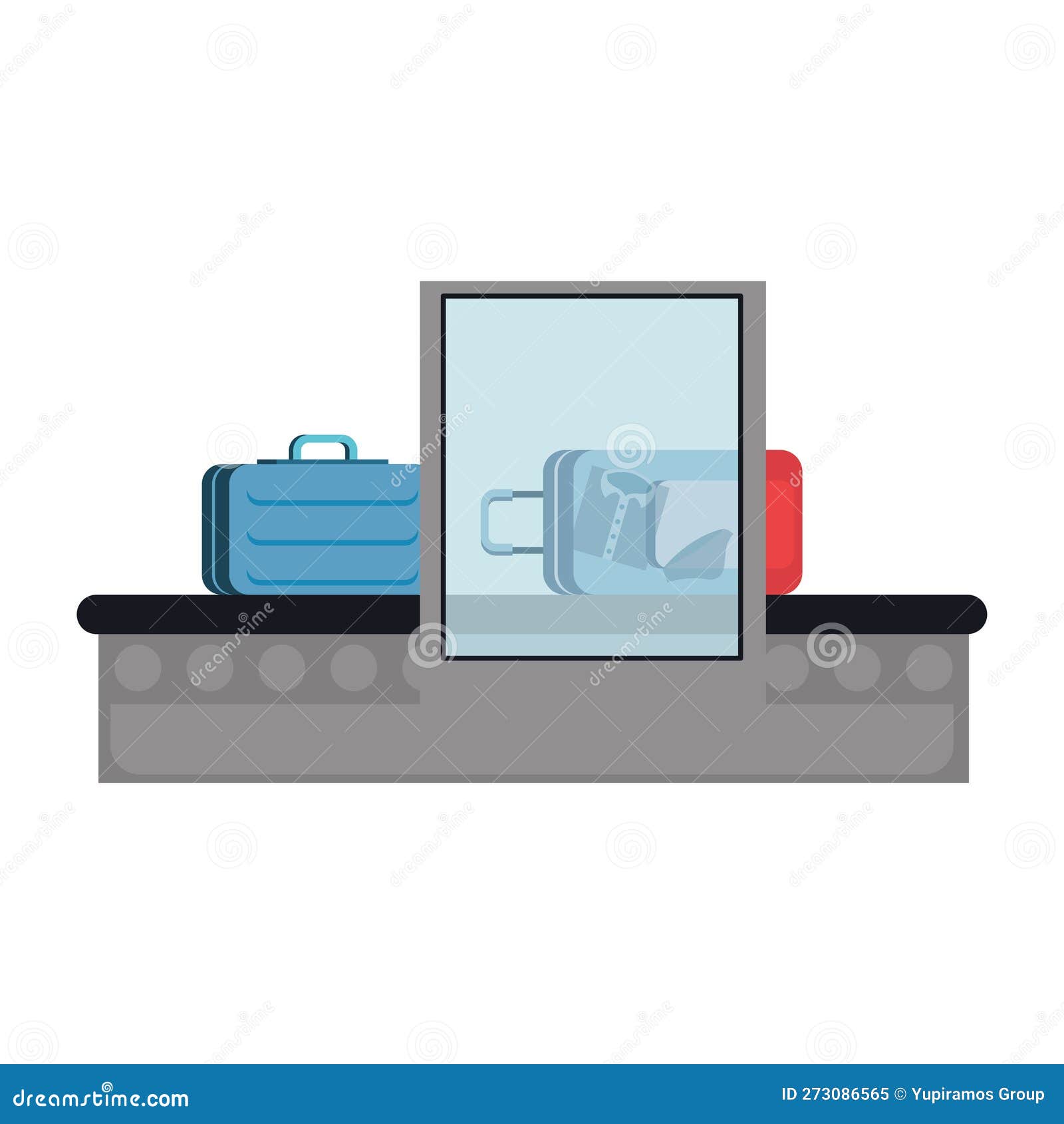 Airport security design stock vector. Illustration of security - 273086565