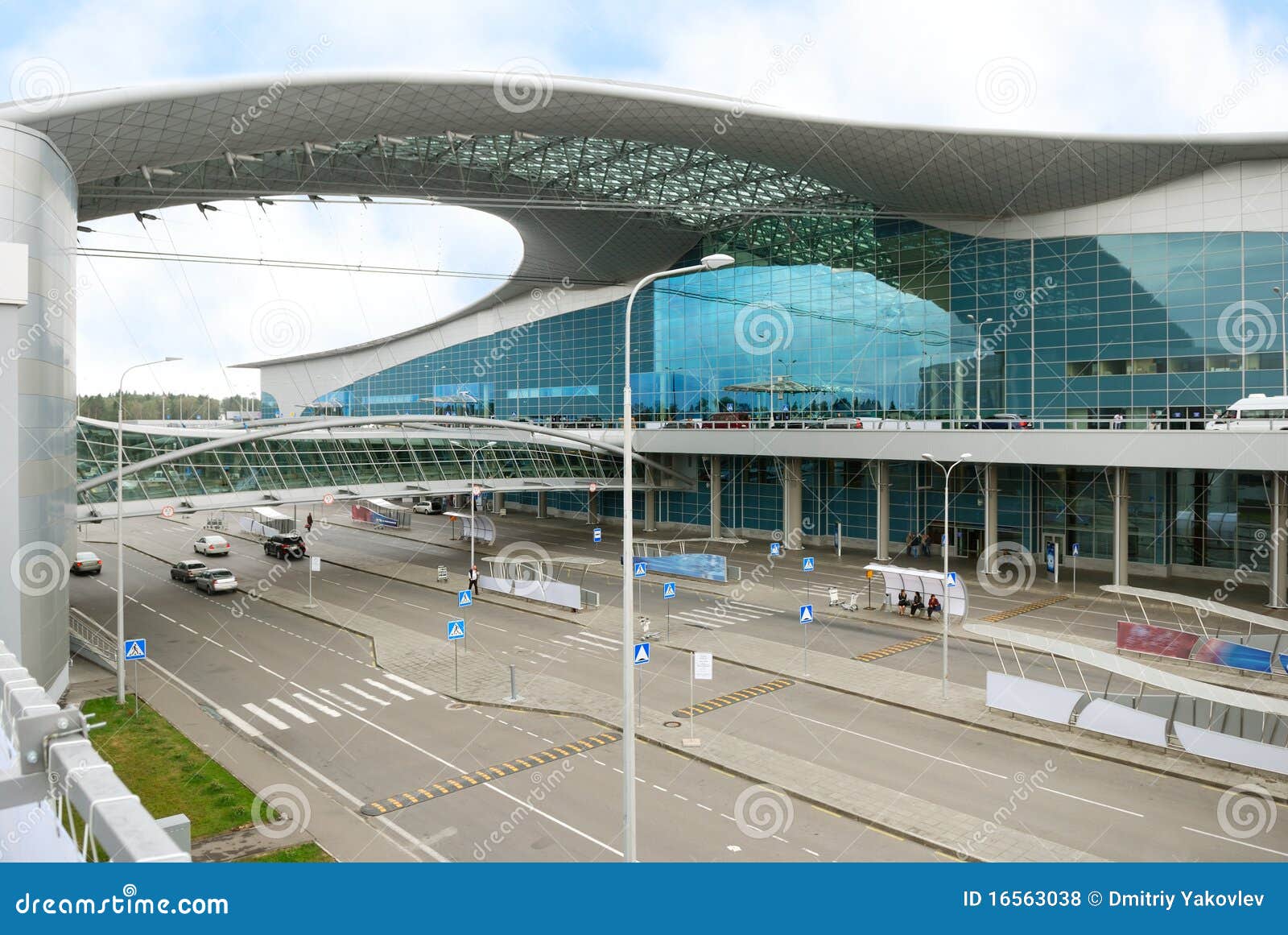 Airport Sheremetyevo (moscow) Stock Photo - Image of blue, geometric ...