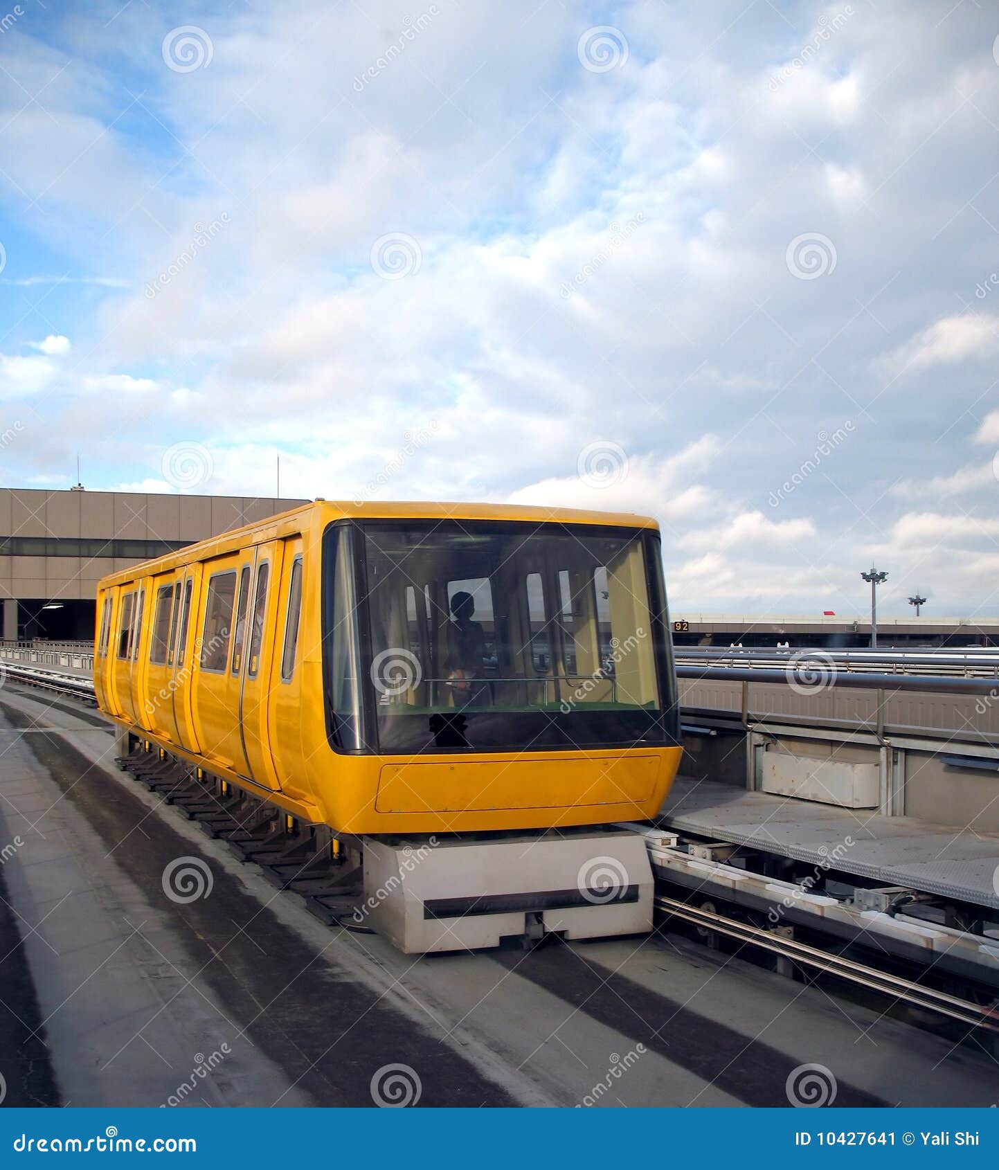 Airport Shuttle Train stock image. Image of vehicle, travel - 10427641