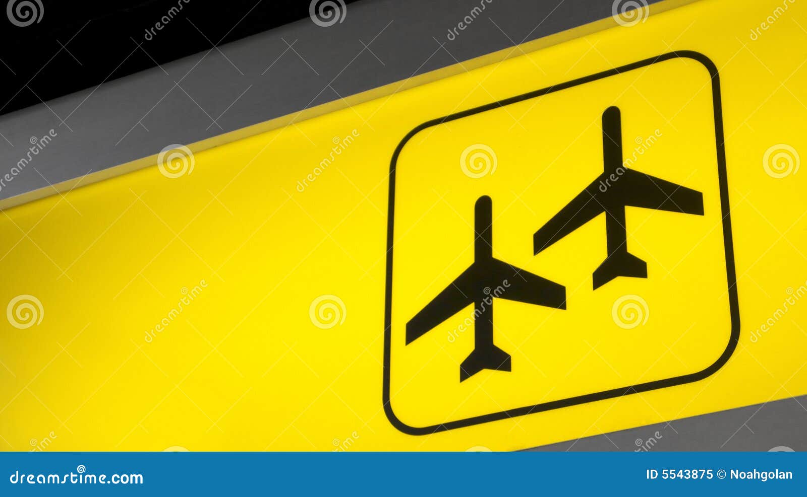 Airport sign stock image. Image of travel, symbolic, vacation - 5543875