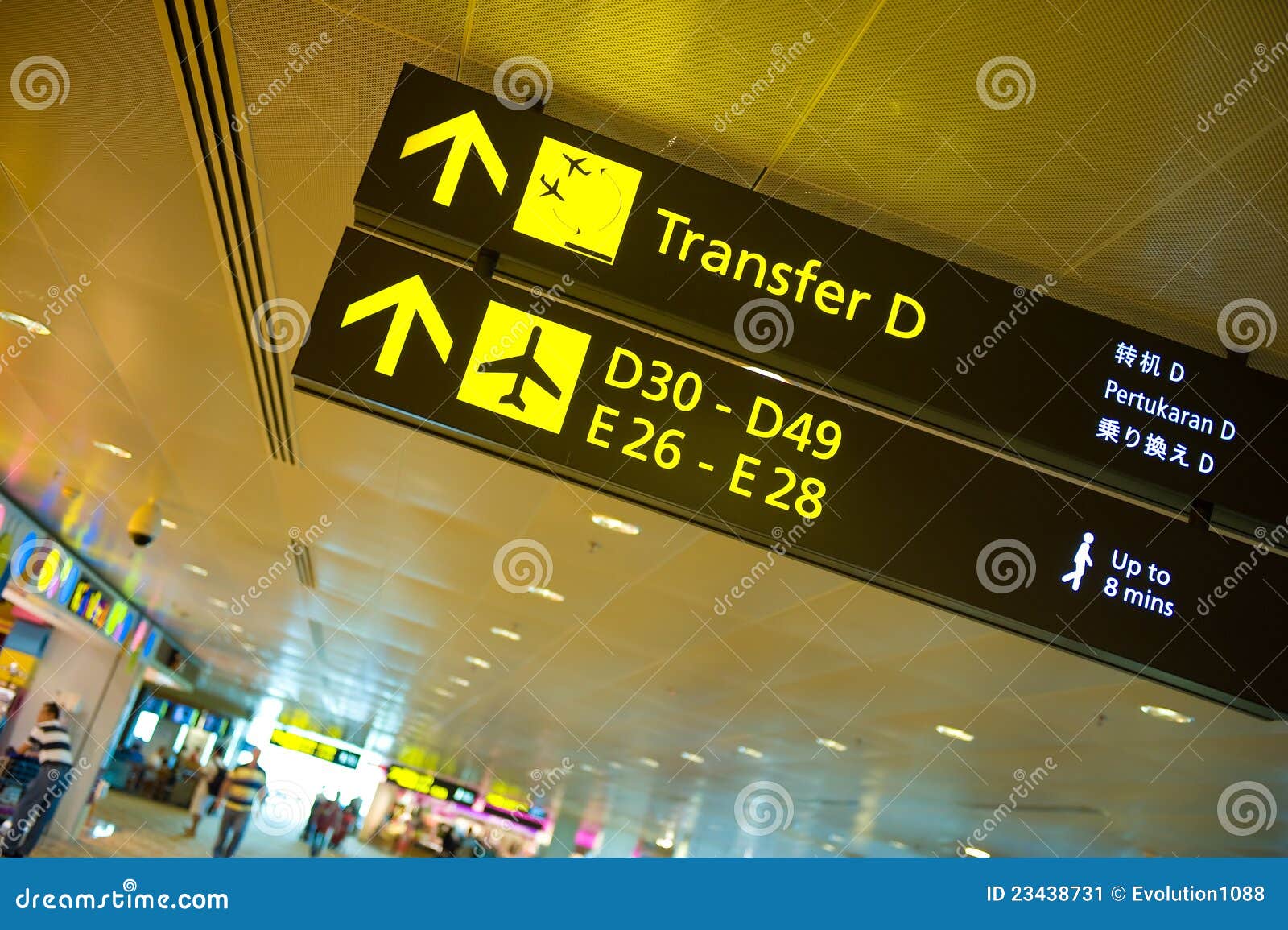 Airport signs stock image. Image of sign, signage, holiday - 23438731