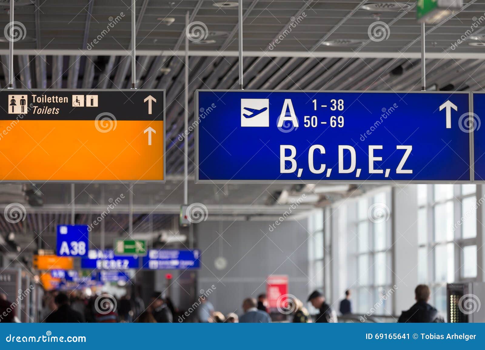 Airport signs stock image. Image of airport, tower, travel - 69165641