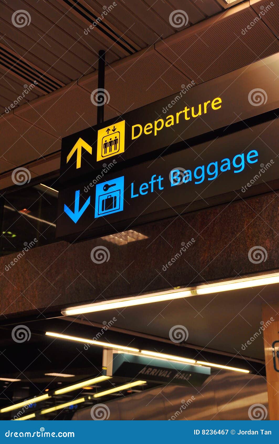 Airport signs stock image. Image of logo, icon, board - 8236467
