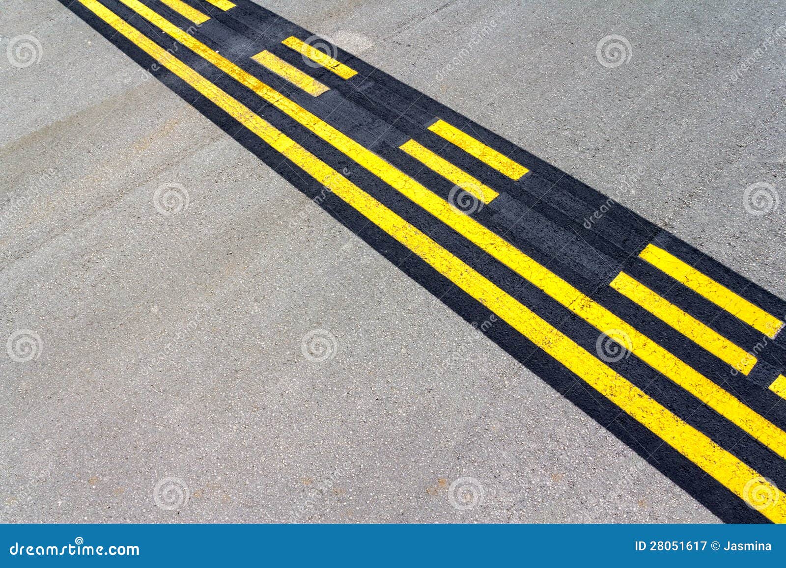 Airport stop lines stock image. Image of black, diagonal - 28051617