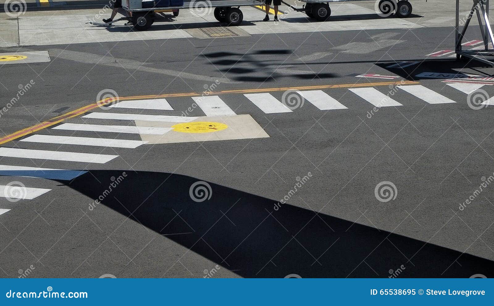 Airport Tarmac markings stock image. Image of infrastructure - 65538695
