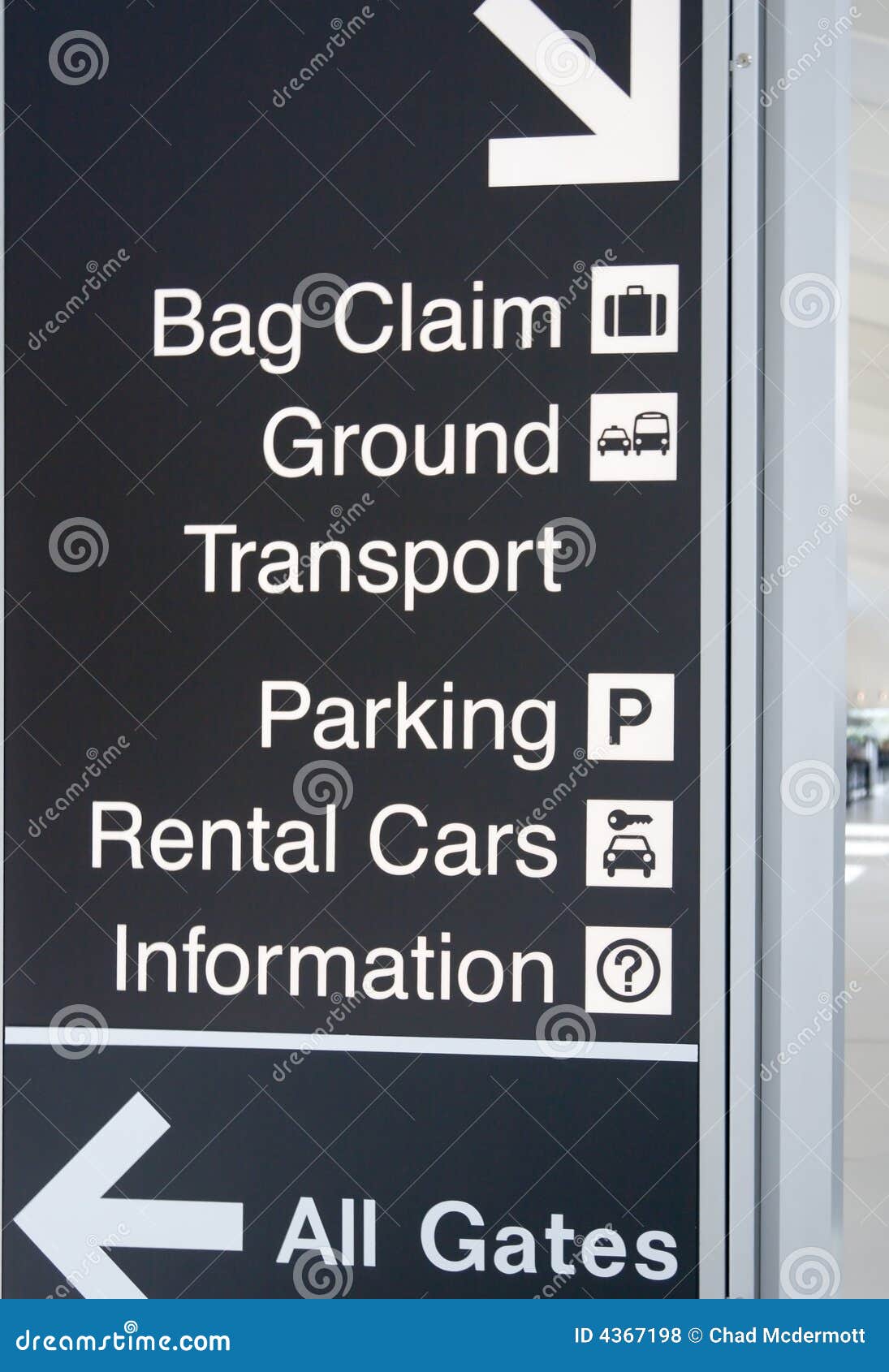Airport Terminal Signs