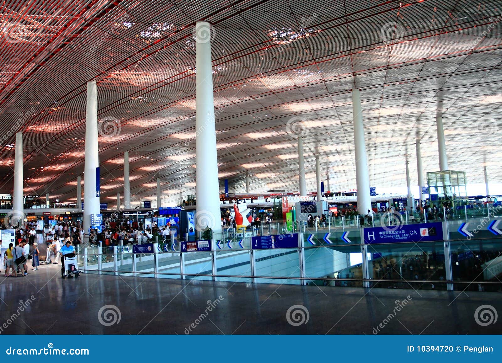 Airport terminal building stock photo. Image of airline - 10394720