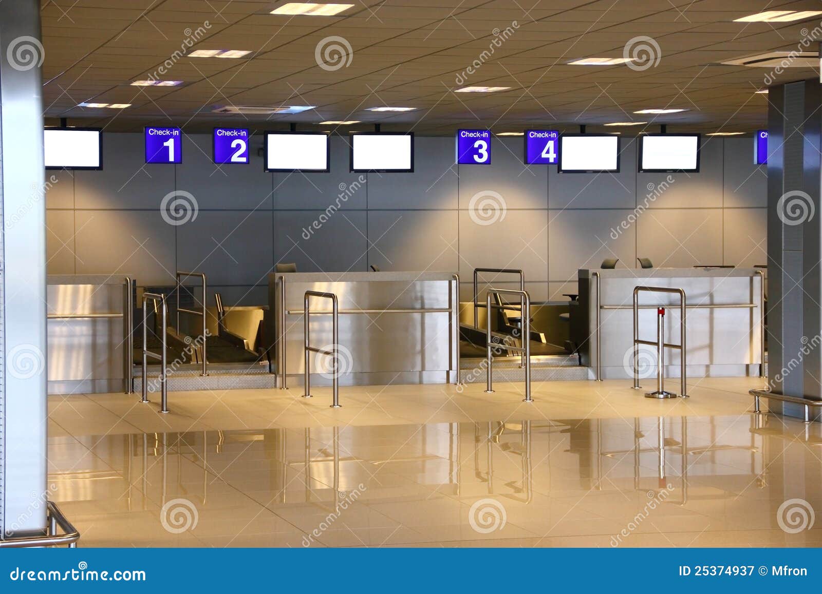 Airport terminal check-in stock image. Image of airplane - 25374937