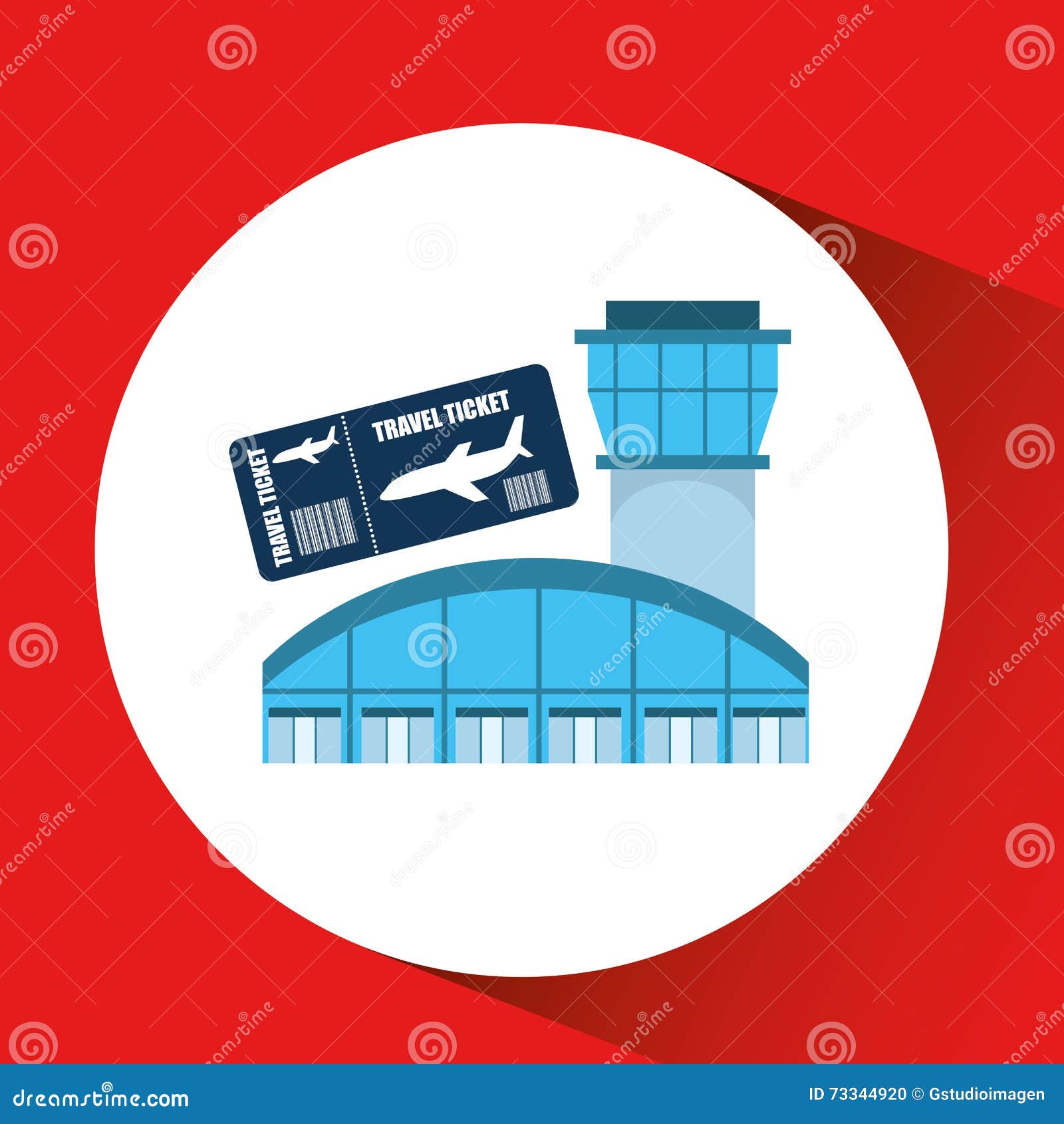 Airport terminal design stock illustration. Illustration of terminal ...