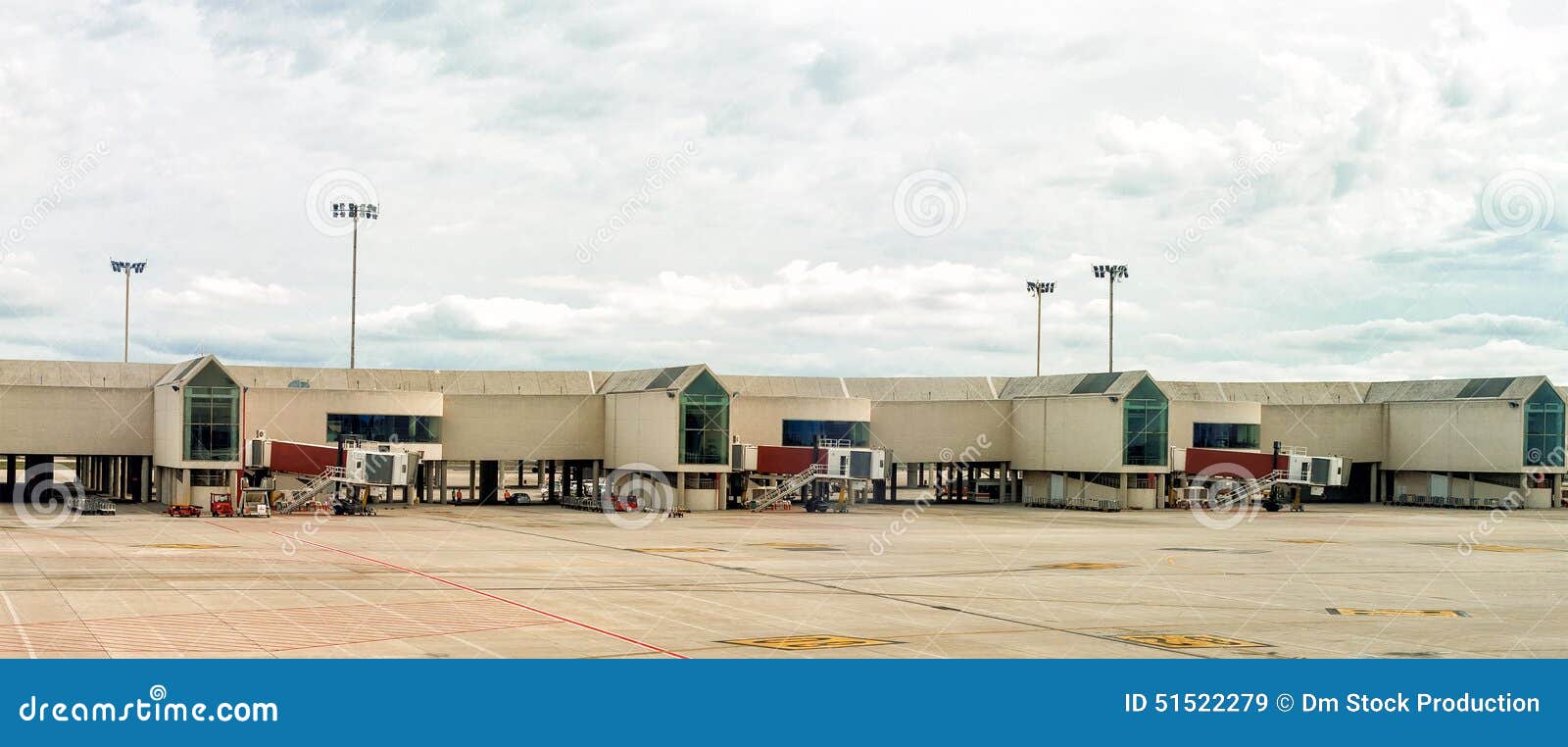 Airport terminal docks. stock image. Image of commercial - 51522279