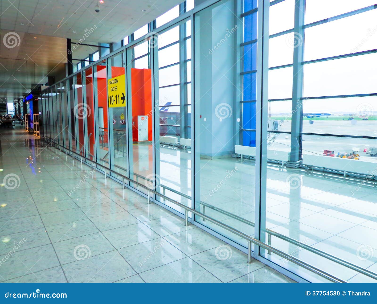 Airport Terminal Hall Business Backgound Stock Photo - Image of modern ...