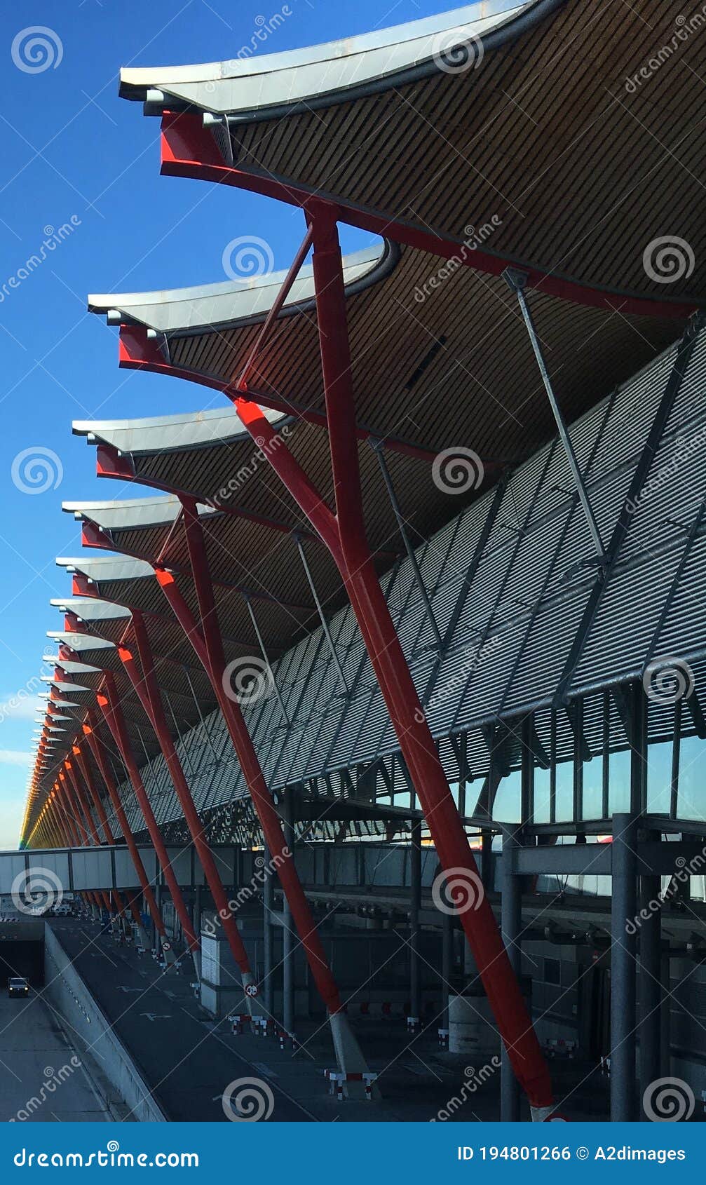 Airport Terminal in Madrid Barajas Stock Photo - Image of madrid ...