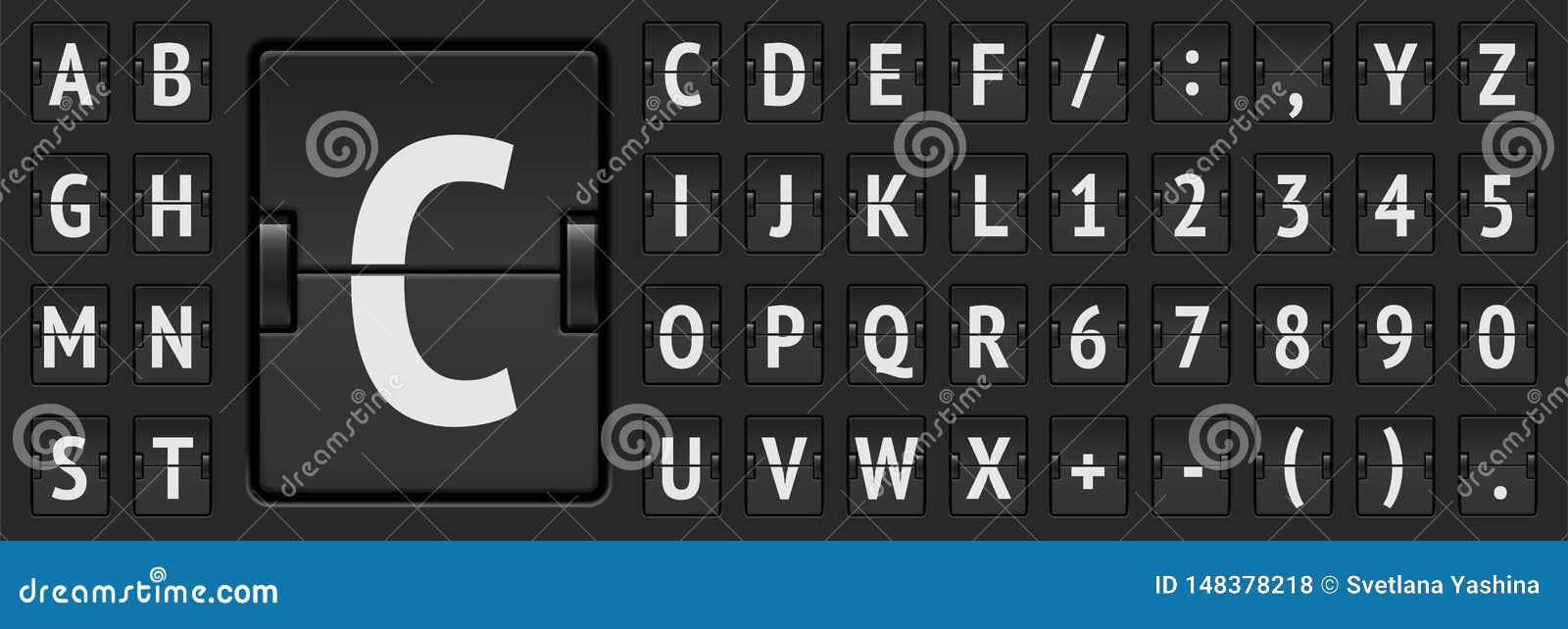 Airport Terminal Mechanical Flip Board Bold Alphabet and Timetable ... Airport Terminal Mechanical Flip Board Bold Alphabet and Timetable ...
