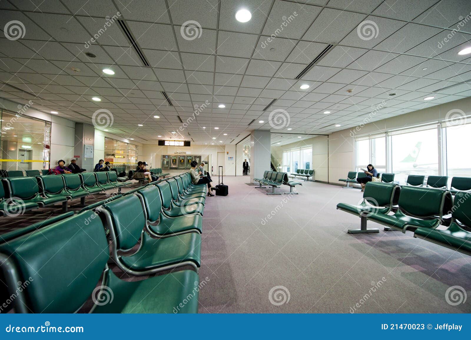 Airport Terminal Seating editorial stock photo. Image of srchitecture ...