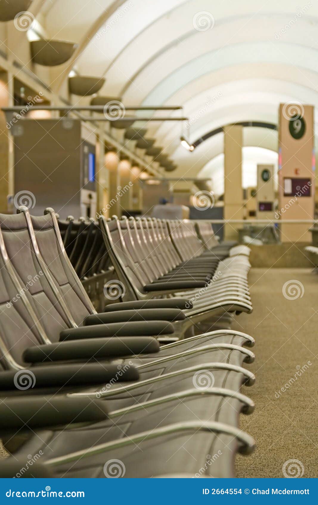 Airport Terminal Seating stock photo. Image of tourist - 2664554