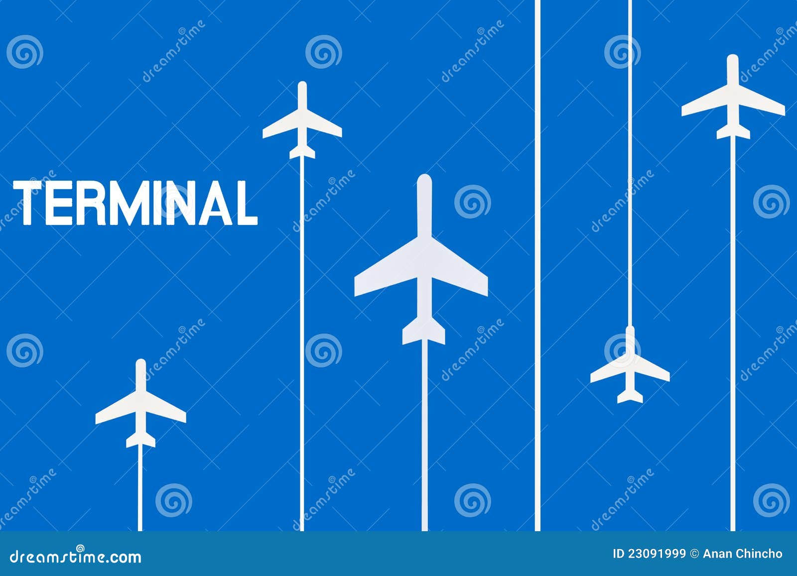 Airport Terminal Sign Royalty-Free Stock Photo | CartoonDealer.com ...