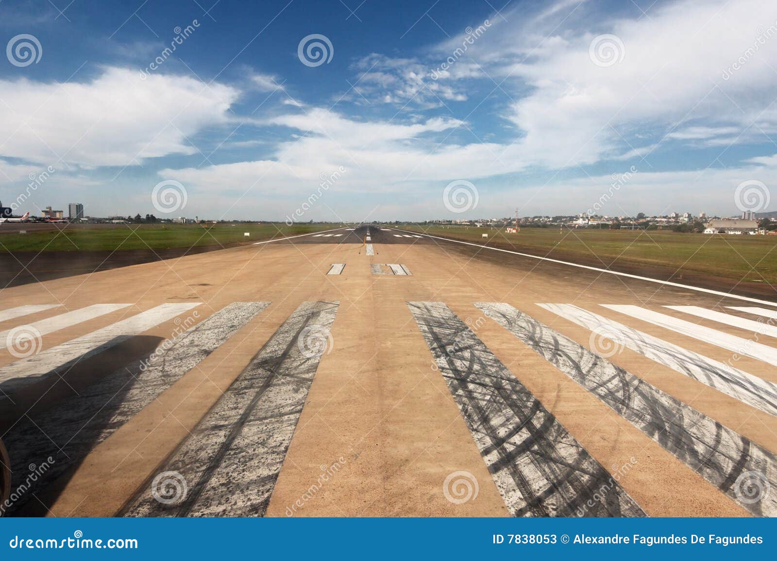 Airport Track stock image. Image of white, airplane, lines - 7838053