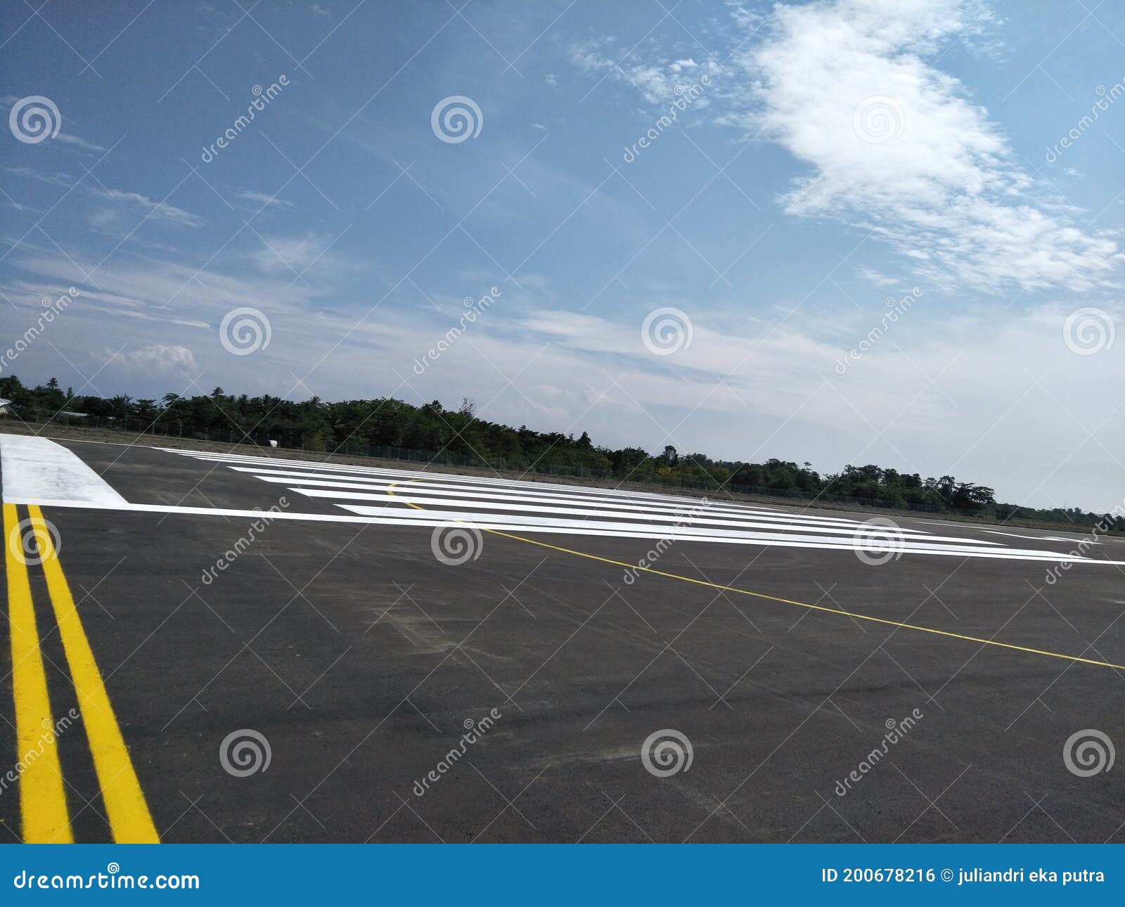 Airport track line stock photo. Image of airport, lane - 200678216