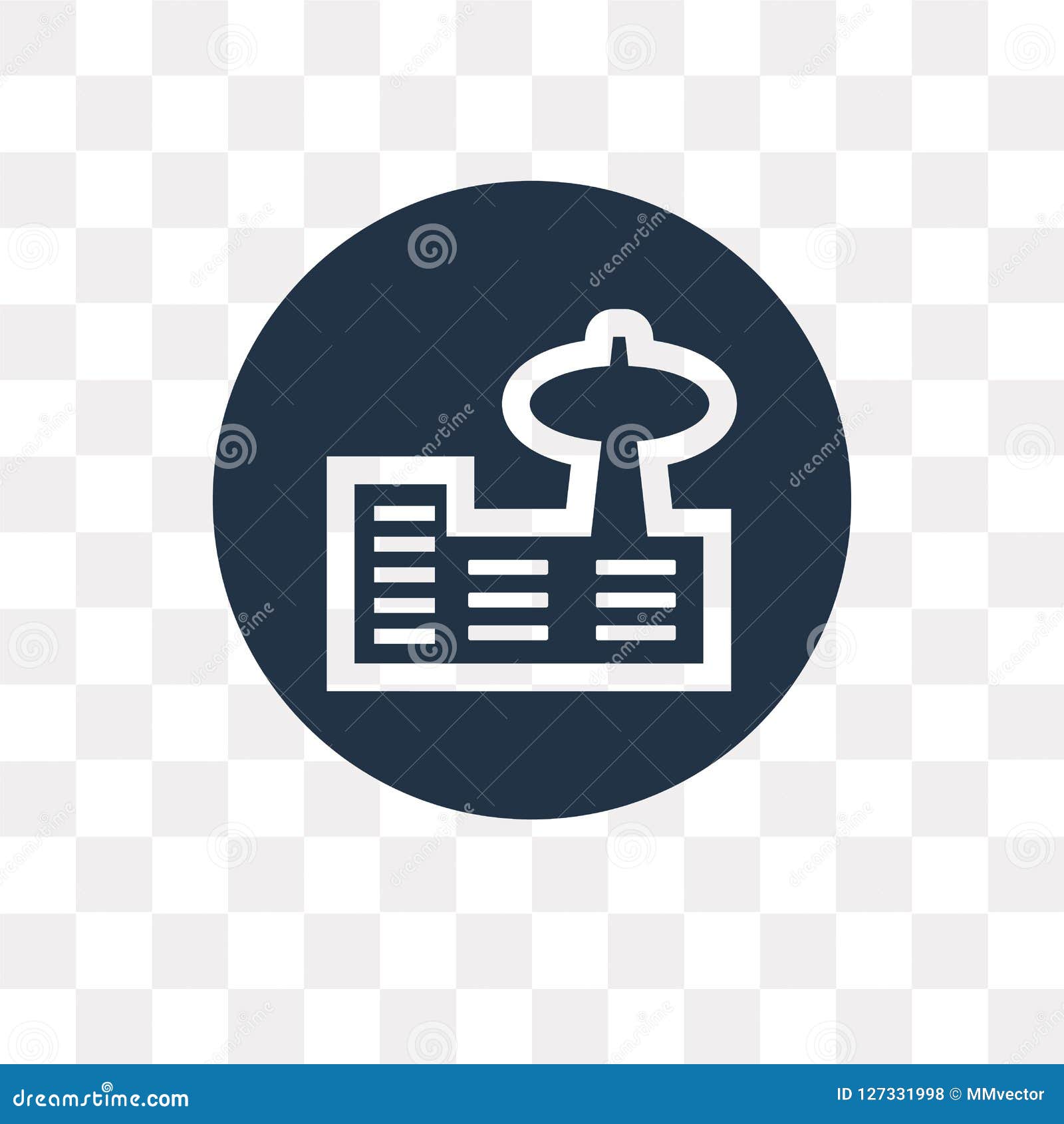 Airport Vector Icon Isolated on Transparent Background, Airport Stock ...