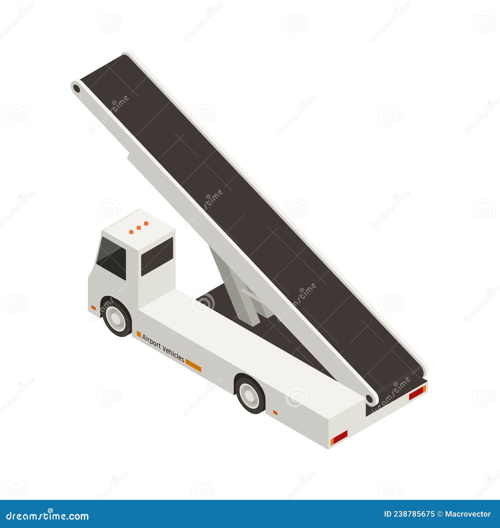 Airport Vehicle Icon stock vector. Illustration of large - 238785675