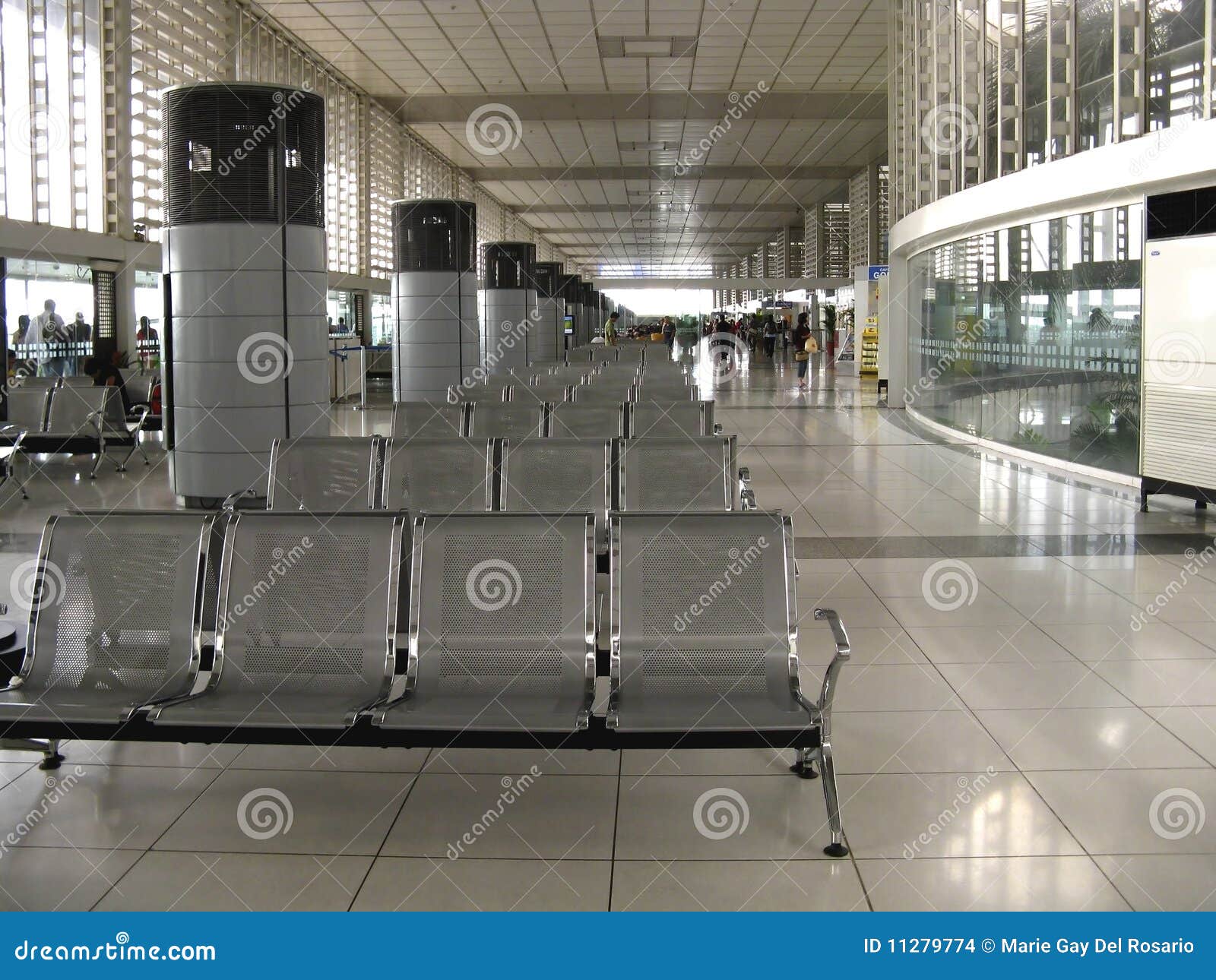 Airport Waiting Area Royalty-Free Stock Photo | CartoonDealer.com #7196631