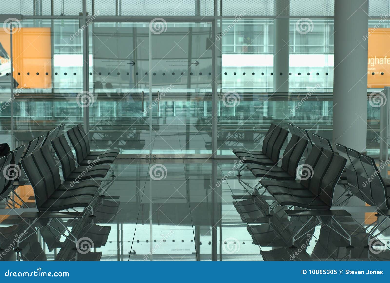 Airport Waiting Room stock image. Image of hall, arrival - 10885305
