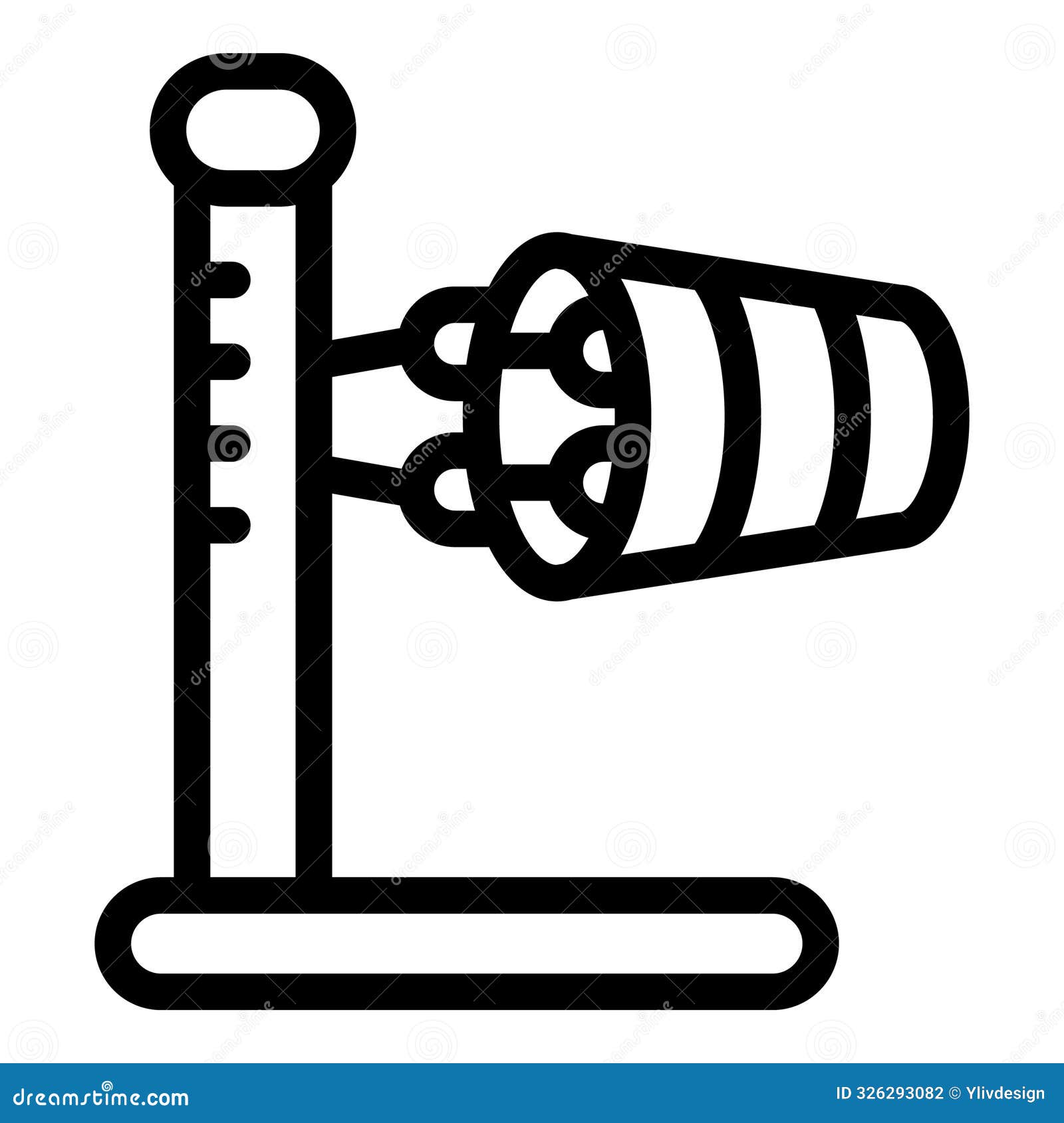 Airport Windsock Showing Wind Direction And Speed Stock Photo ... Airport Windsock Showing Wind Direction And Speed Stock Photo ...