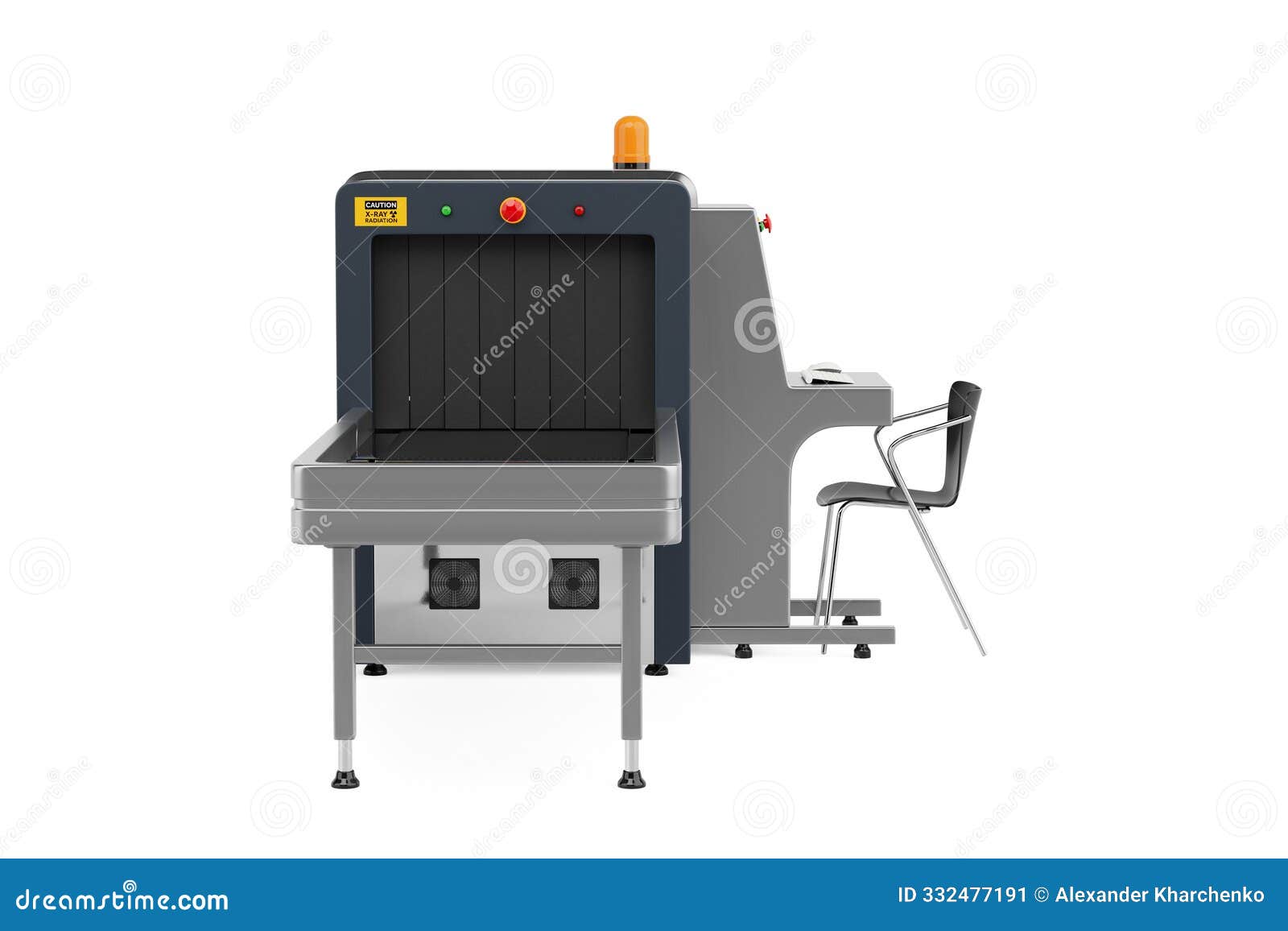 Baggage X-ray Scanner Airport Security Service Scanner And Conveyor ...