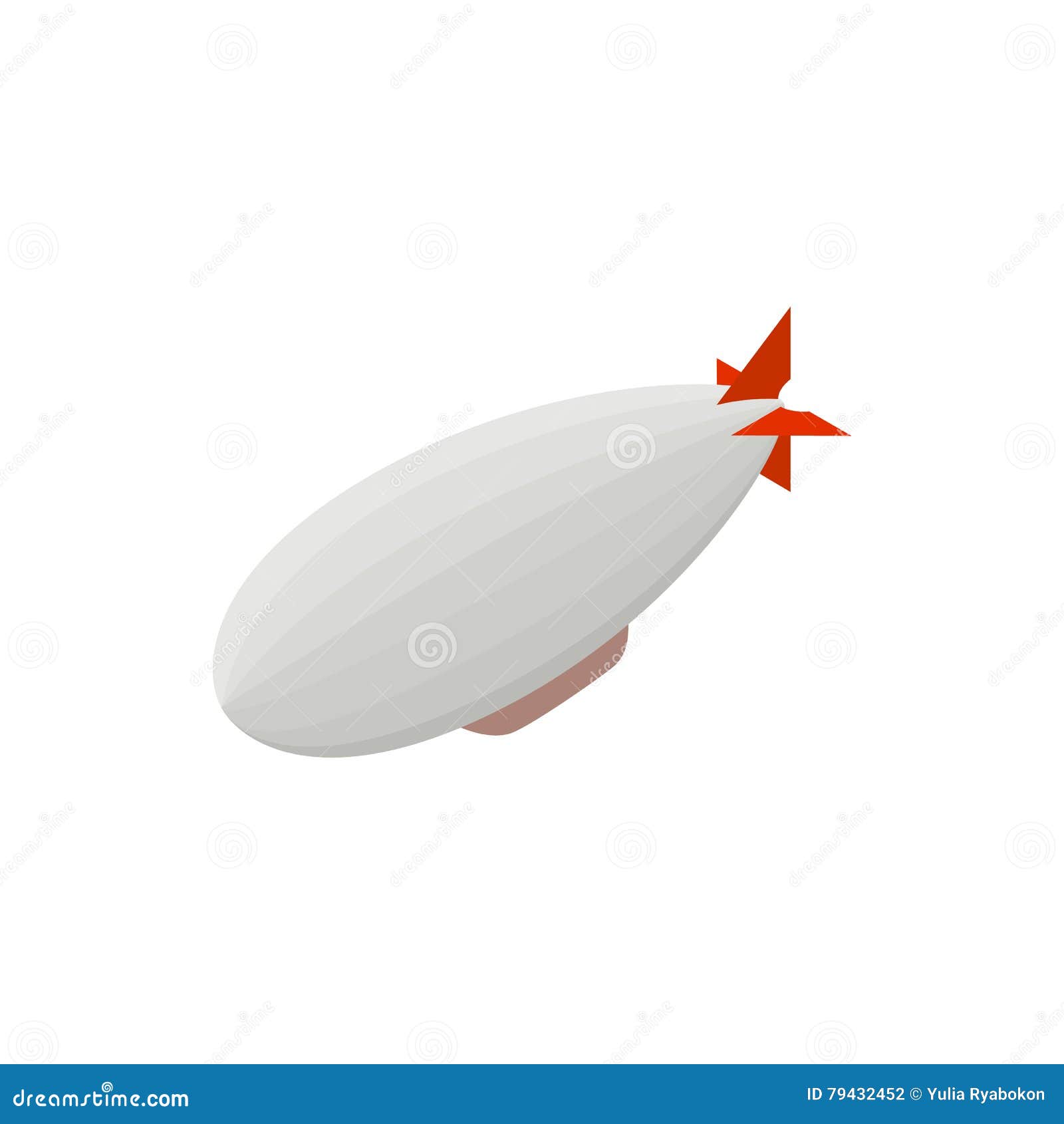 Airship Icon In Black Style Isolated On White Background ...