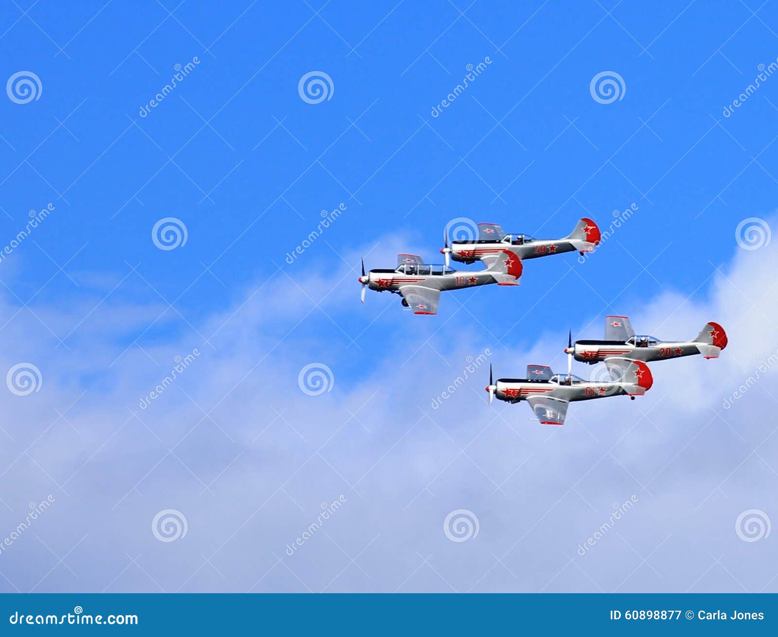 Airshow stock image. Image of clouds, airshow, together - 60898877