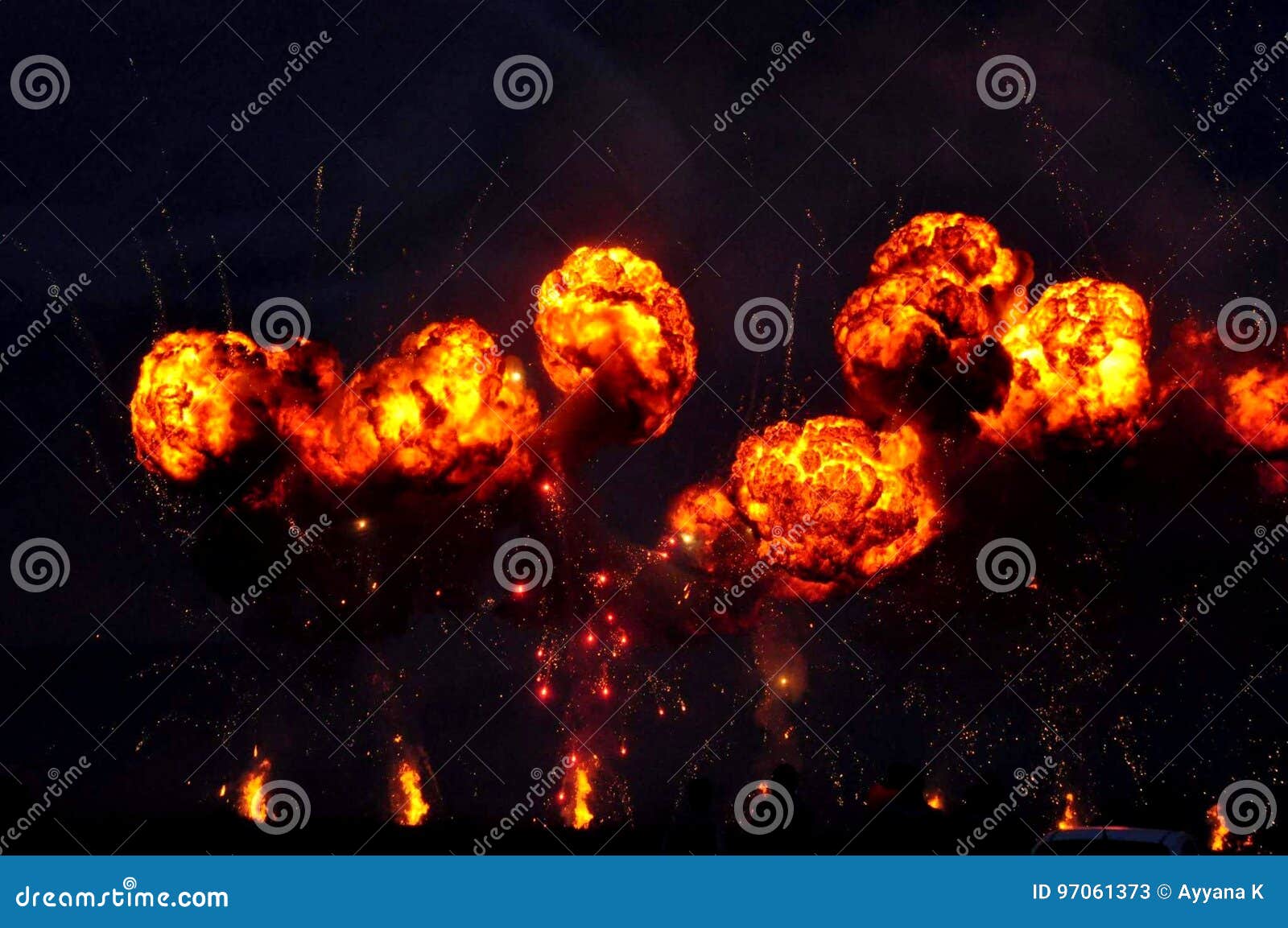 Explosive stock image. Image of airshows, explosive, system - 97061373