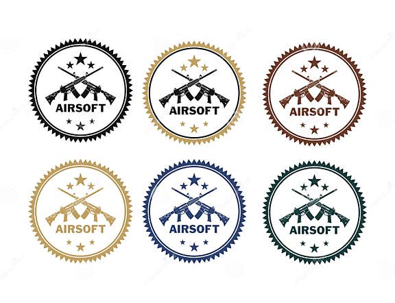 Airsoft badges stock vector. Illustration of army, corps - 51910965
