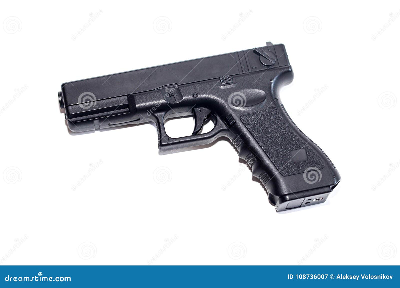 Airsoft Gun Glock 18 Black Royalty-Free Stock Photography ...