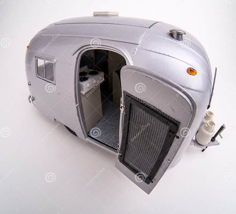 Airstream RV Camper Scale Model Editorial Stock Image - Image of ...