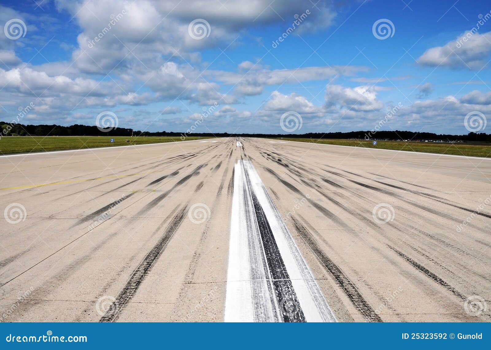 Airstrip stock photo. Image of pavement, blue, landing - 25323592