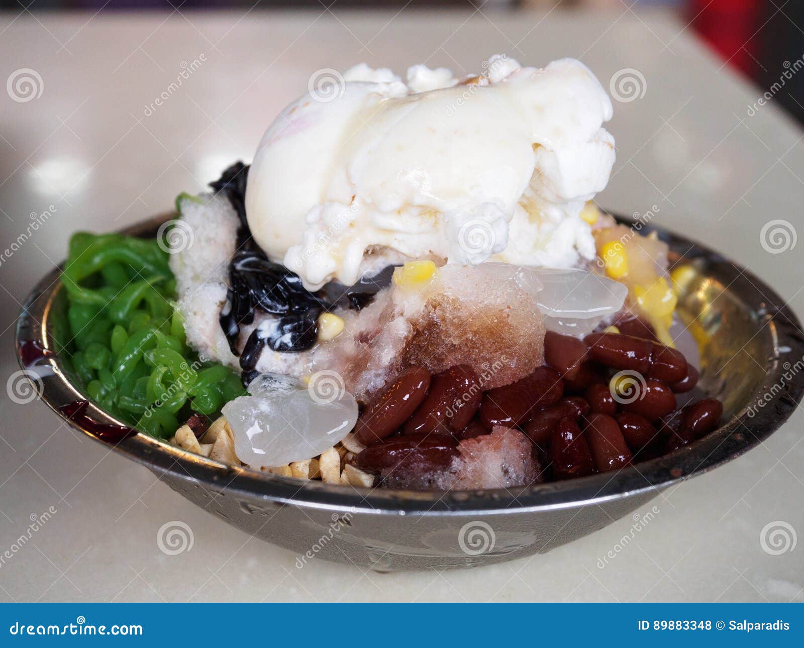 Ais kacang stock photo. Image of cendol, dessert, sweet - 89883348