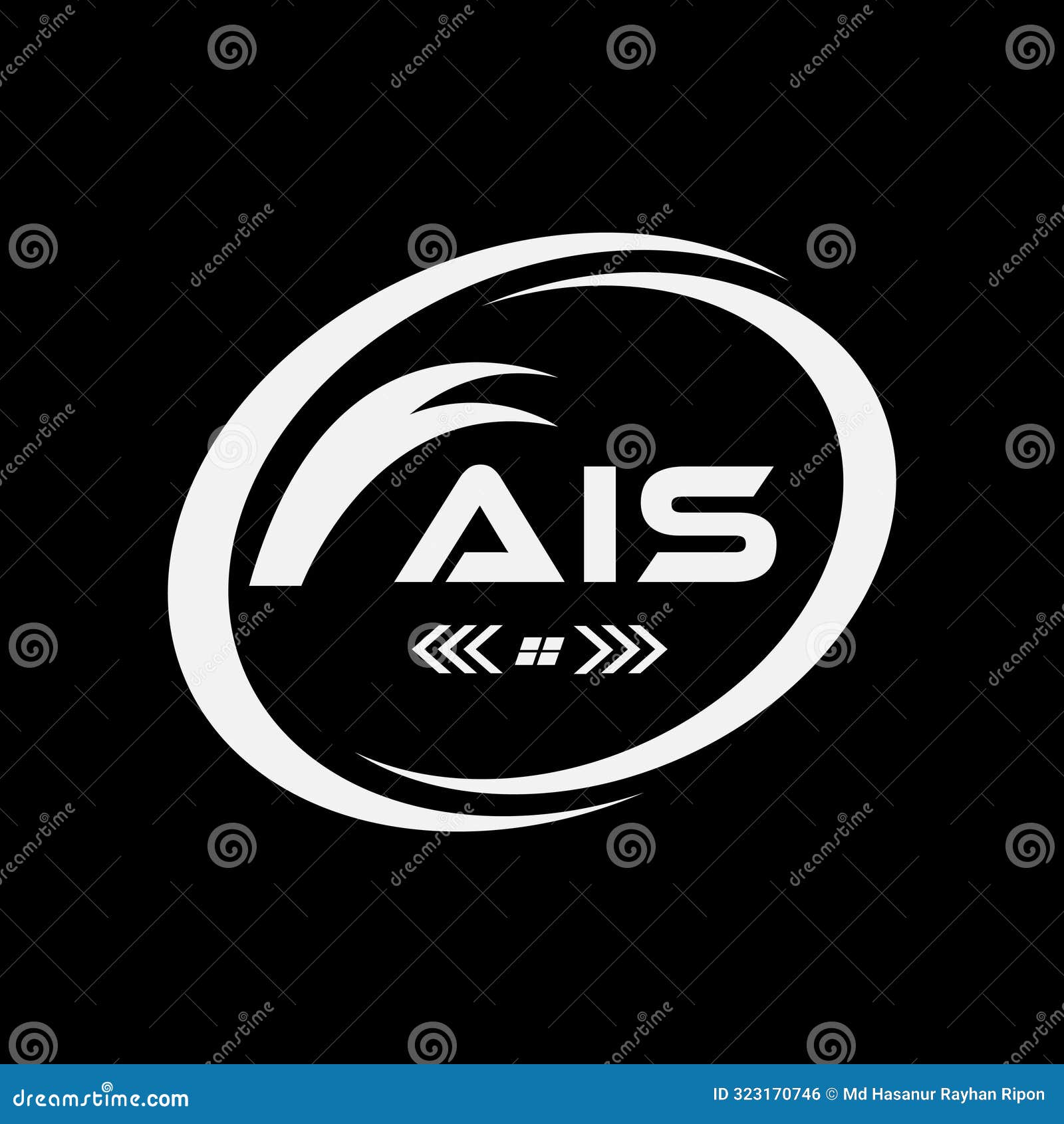 AIS Letter Logo Design. AIS Simple And Modern Monogram Logo. Abstract ...