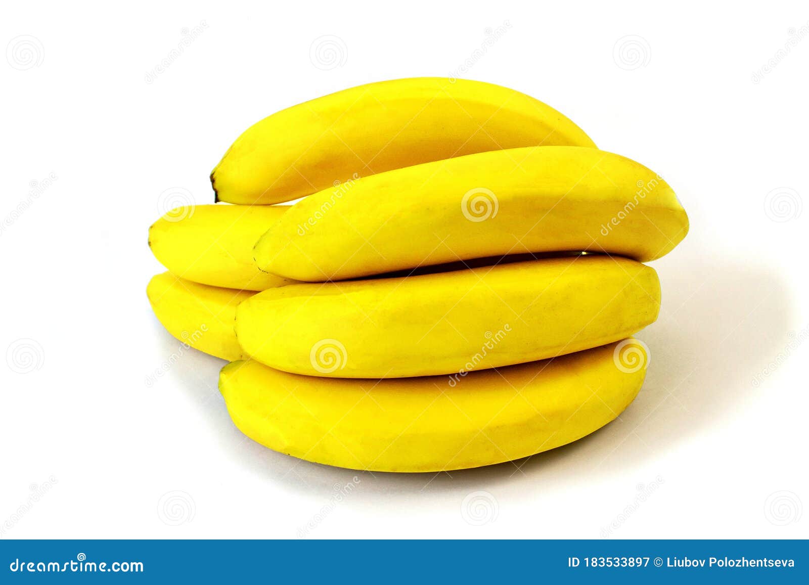 Aislado En Banana De Fondo Blanco Imagen de archivo - Imagen de crudo ...