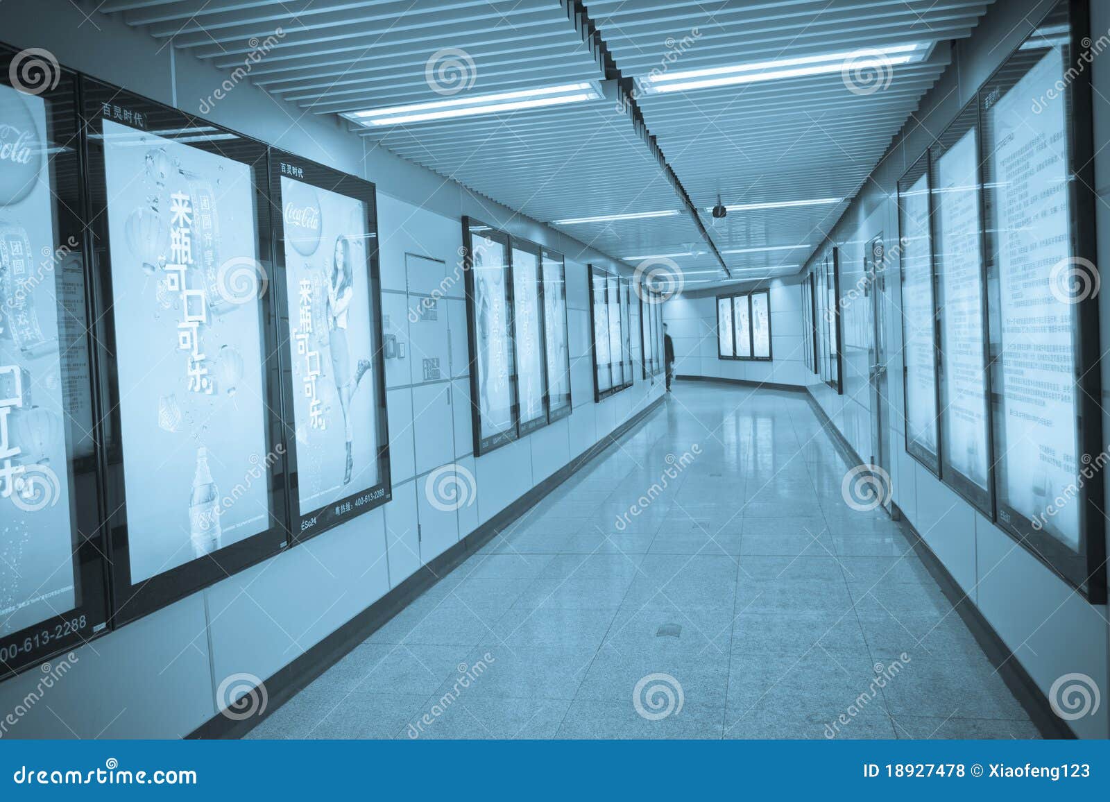 Aisle editorial stock photo. Image of corridor, long - 18927478