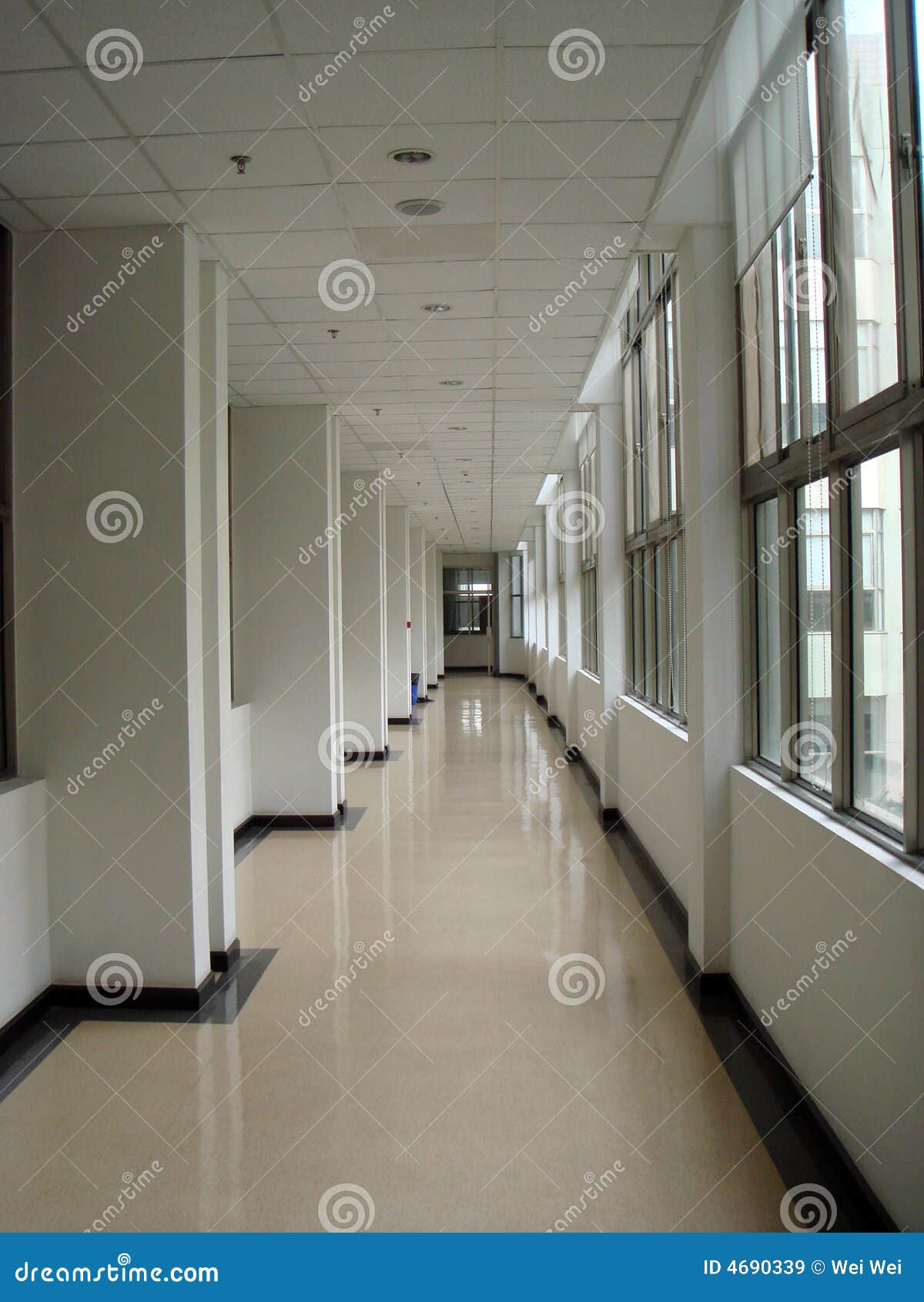 Aisle stock image. Image of china, window, chinese, building - 4690339