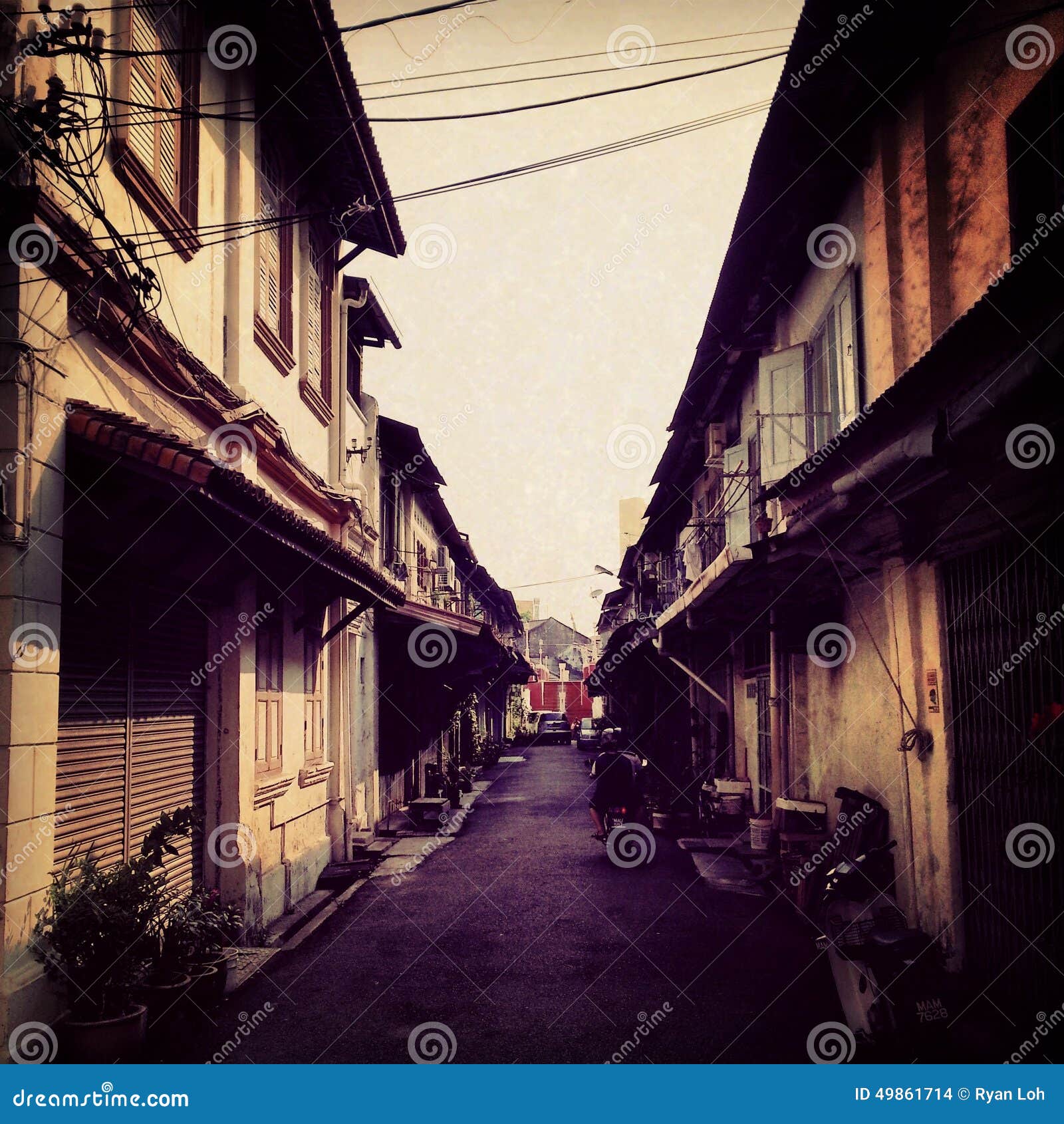 Aisle View Jonker Walk Melaka Malaysia Editorial Stock Image - Image of ...