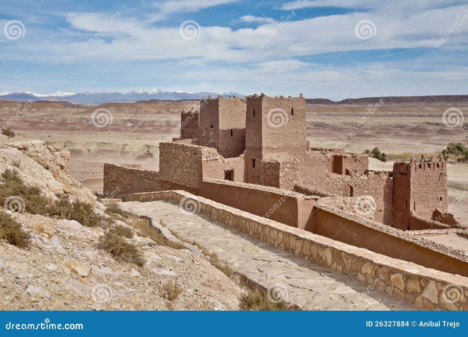 Ait Ben Haddou at Morocco stock photo. Image of buildings - 26327884