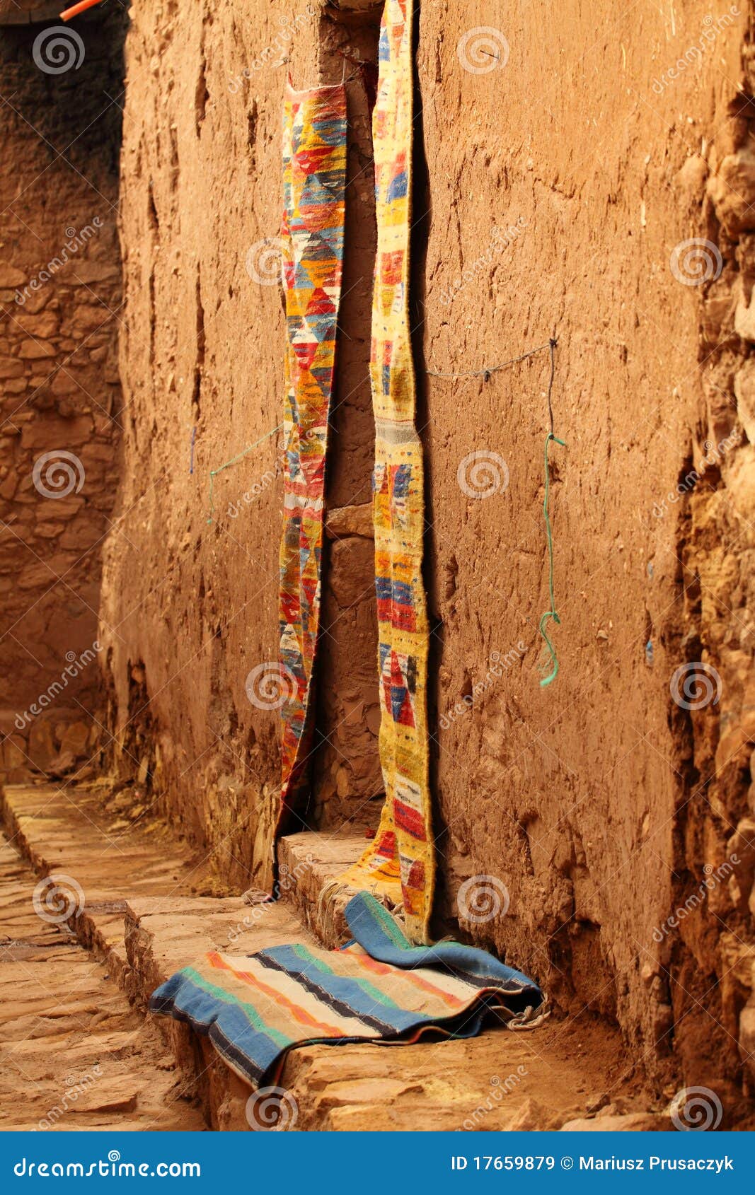 Ait Ben Haddu Marocco stock image. Image of building - 17659879