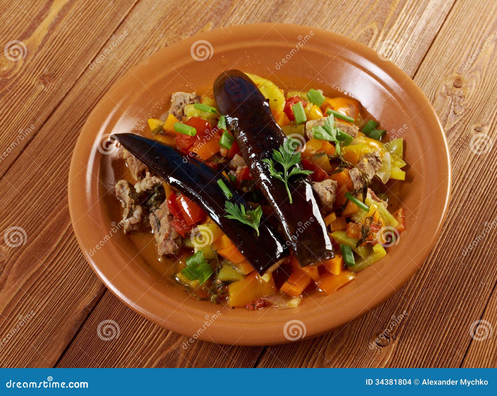 Ajapsandali stock photo. Image of prepared, food, kitchen - 34381804