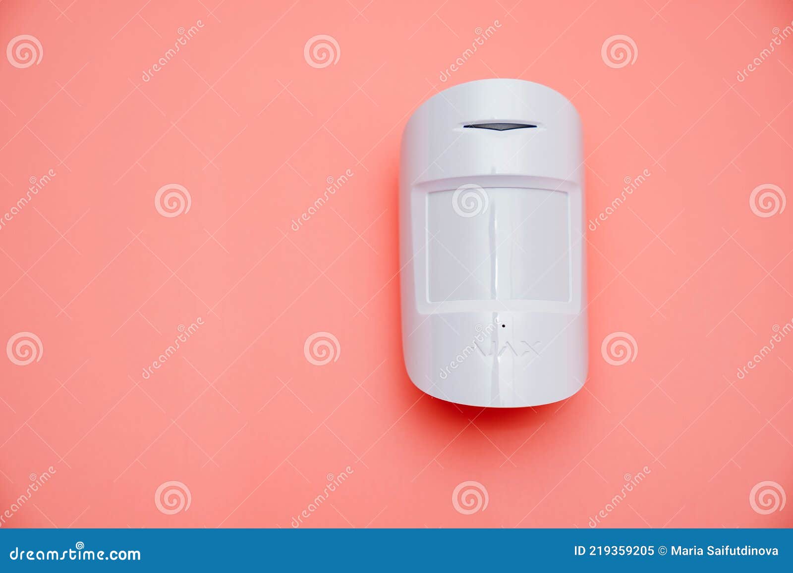 Ajax. Motion Sensor on Pink. Device that Tracks Movement of Objects ...