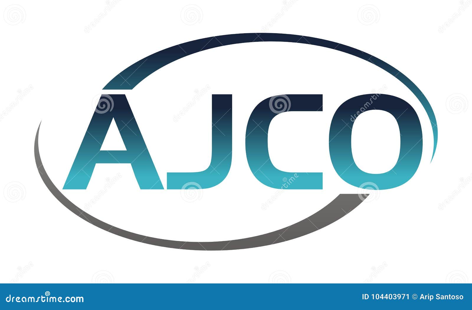 AJCO Logo Design Template stock vector. Illustration of financial ...