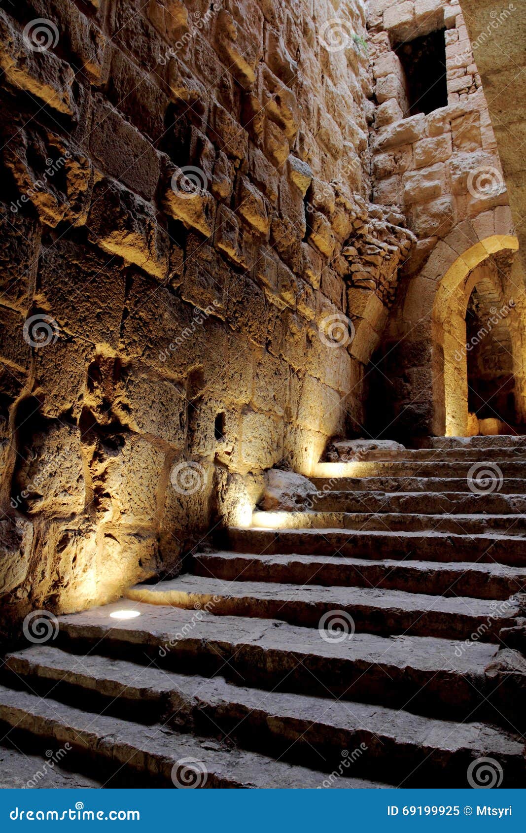 Ajloun castle in Jordan editorial image. Image of ajloun - 69199925