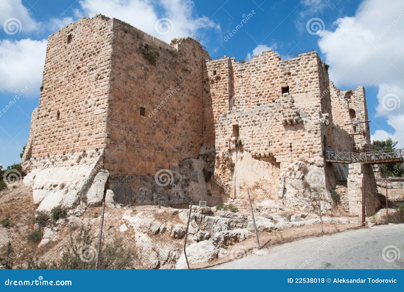 Ajloun fortress. Jordan. stock photo. Image of arabia - 22538018