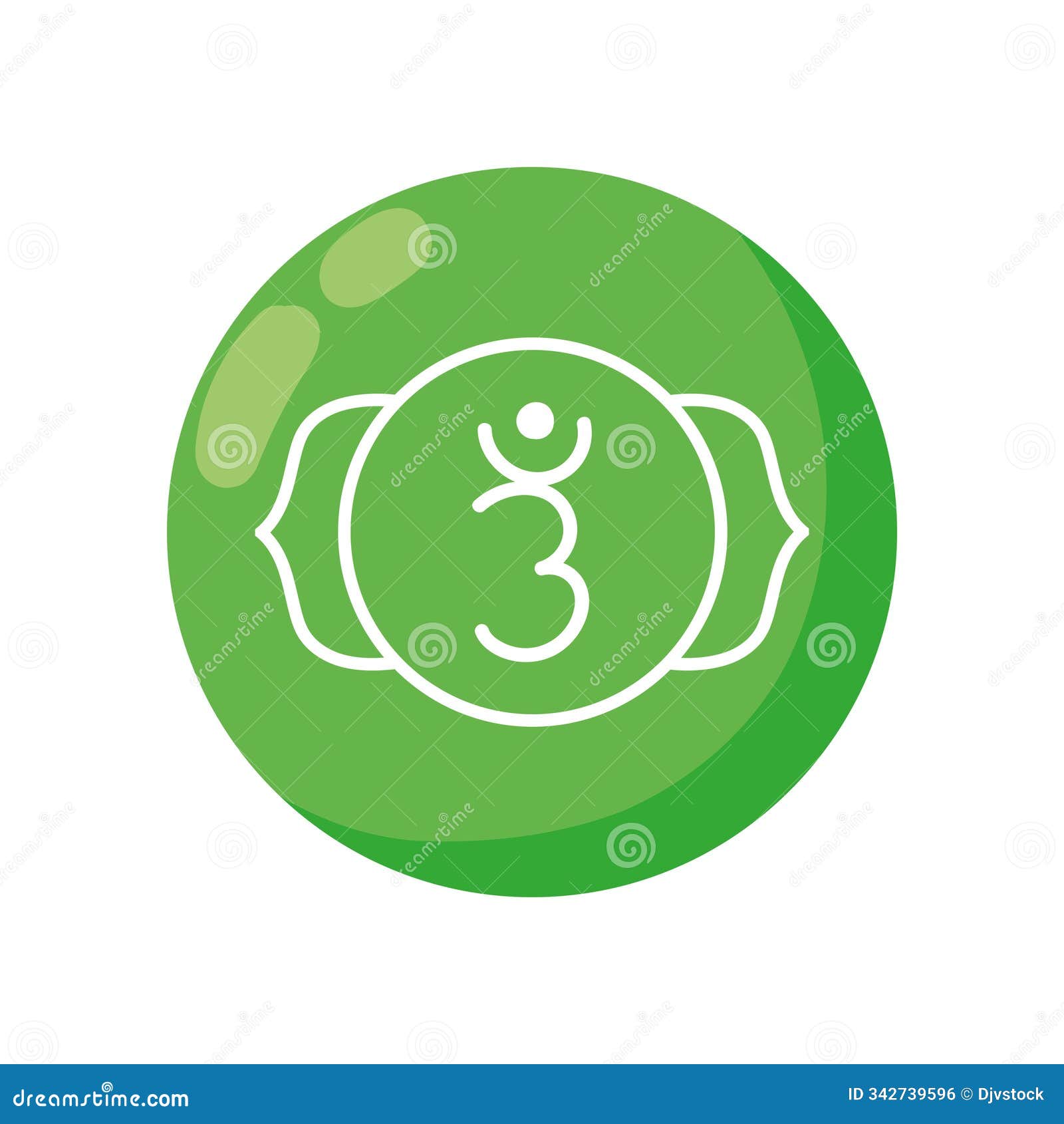 Ajna Third Eye Chakra Mandala Stock Illustration - Illustration of ...